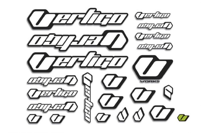 VERTIGO PROMOTION STICKER SET - Vertigo Motors USA